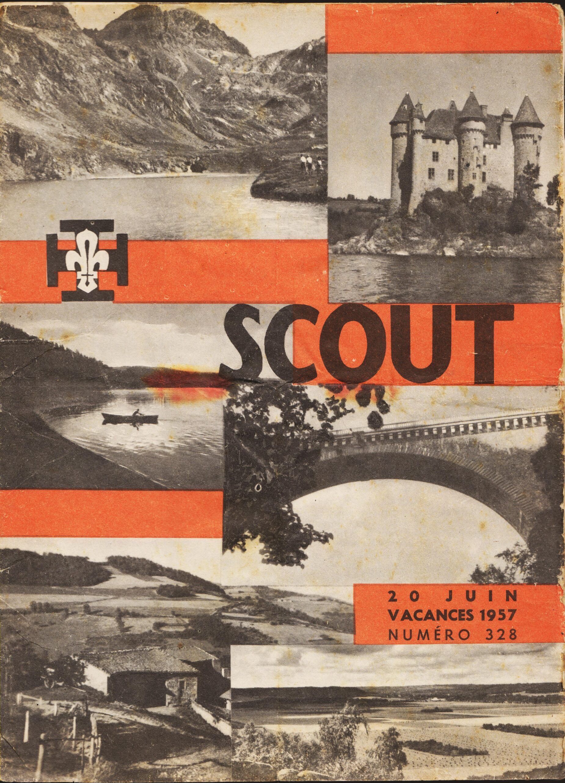 SCOUT 328 revue des scouts de France de 1957 - Pierre Joubert
