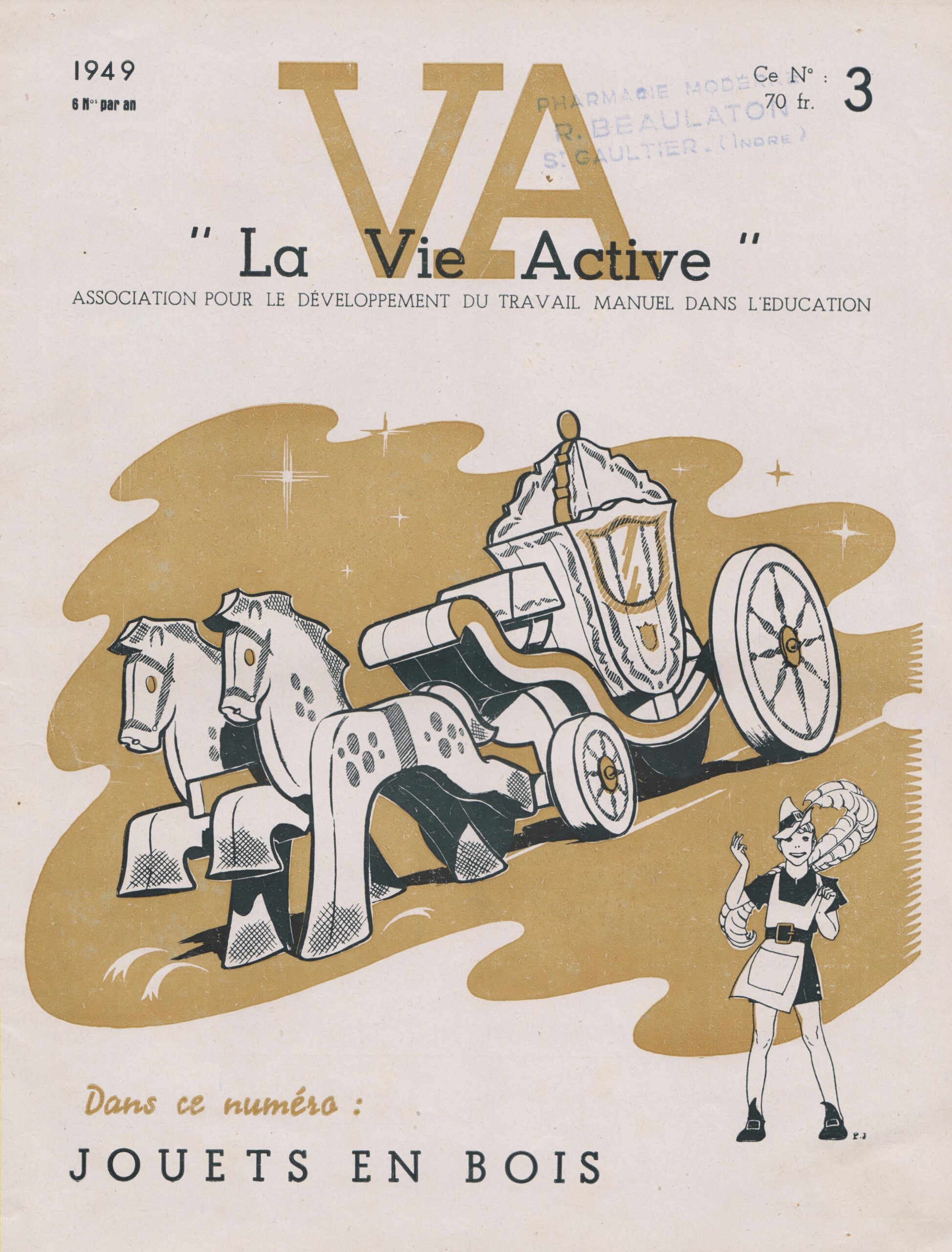 VIE ACTIVE 3 Revue 1949 - Pierre Joubert