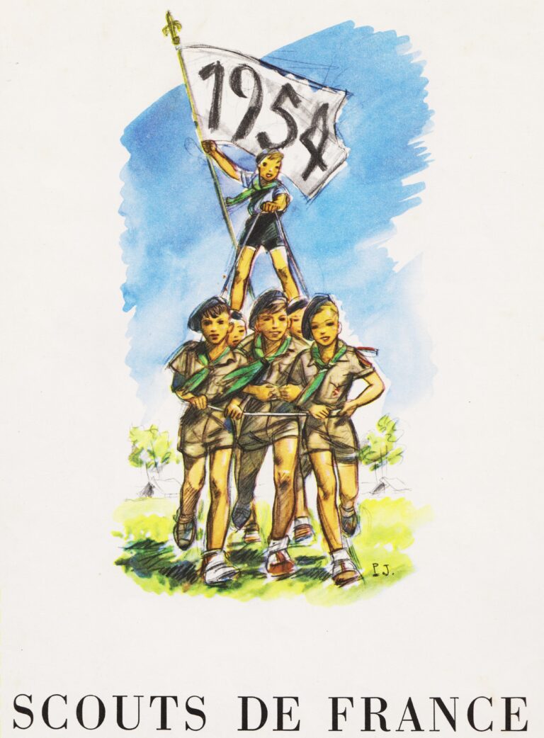CALENDRIER SDF 1954 - Pierre Joubert