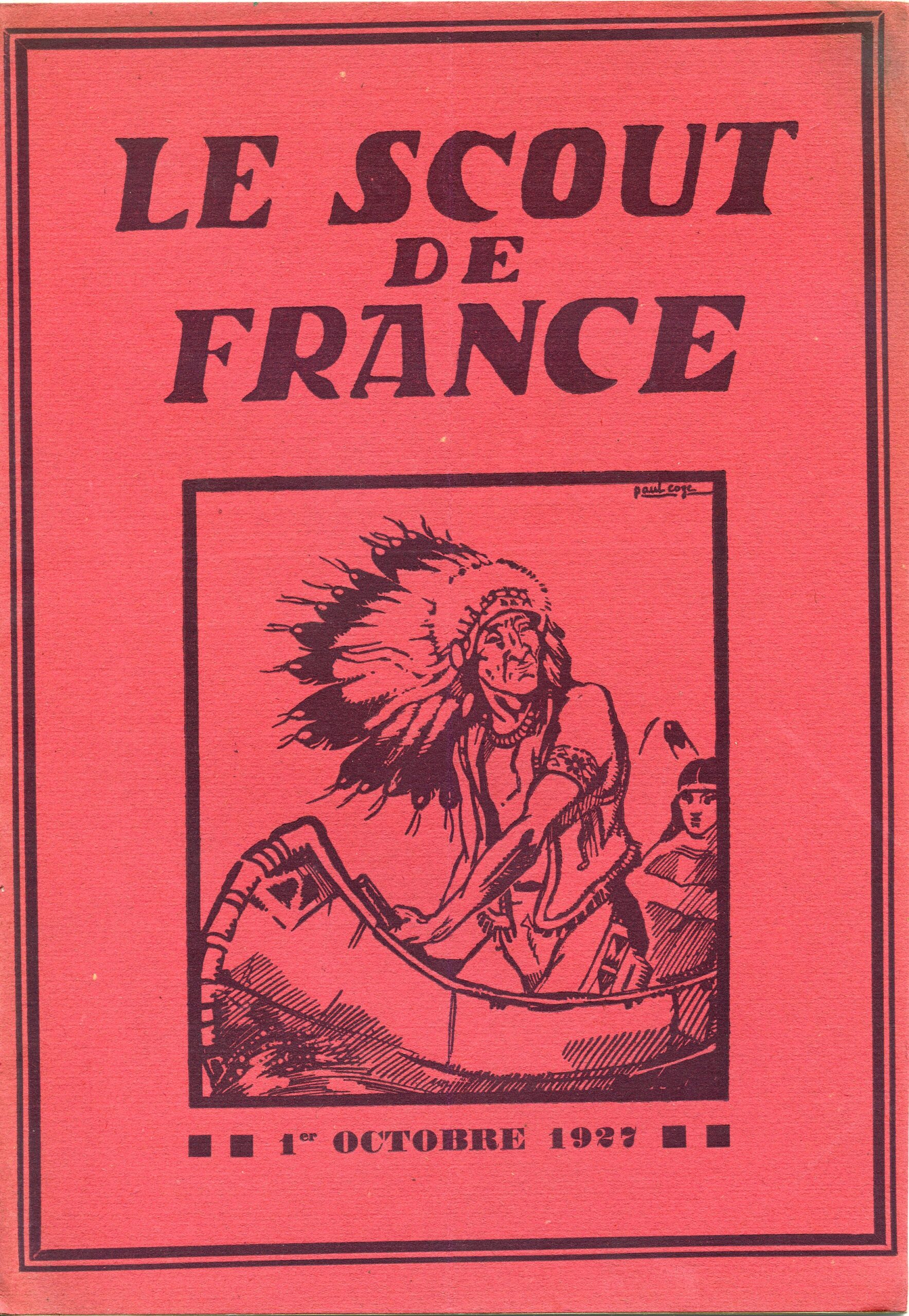 LE SCOUT 70 revue Le scout de France de 1927 - Pierre Joubert