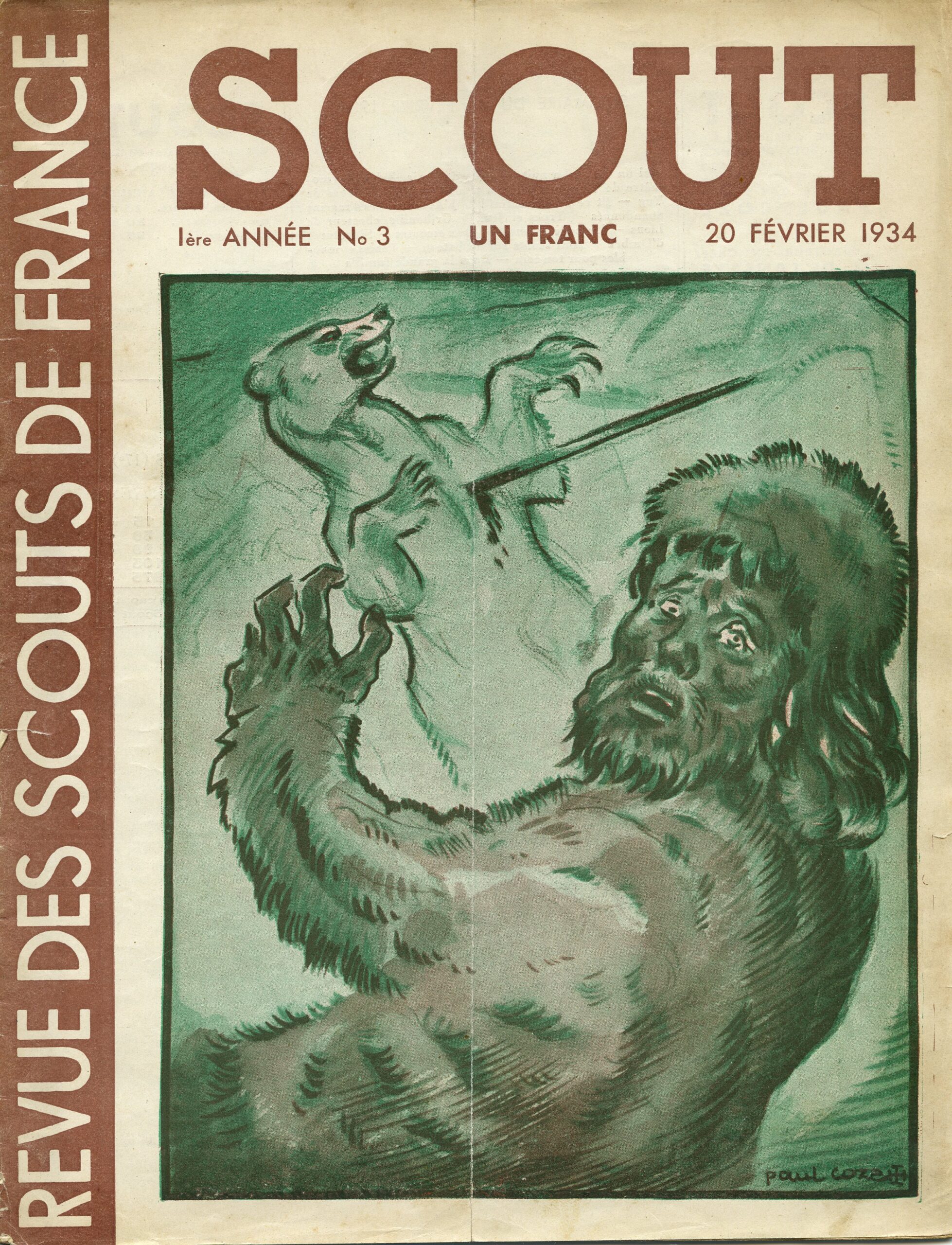 LE SCOUT 3 revue Le scout de France de 1934 - Pierre Joubert